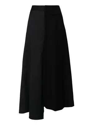 JNBY Spliced A-line Skirt - Black
