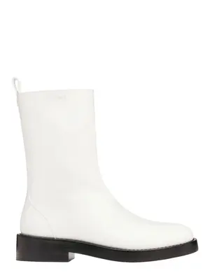 COURREGES Rider Leather Boots - White