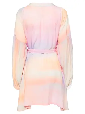BAMBAH Olympia Selva Tie-dye Dress - Pink