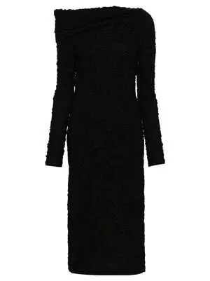Givenchy Off-shoulder Maxi Dress - Black