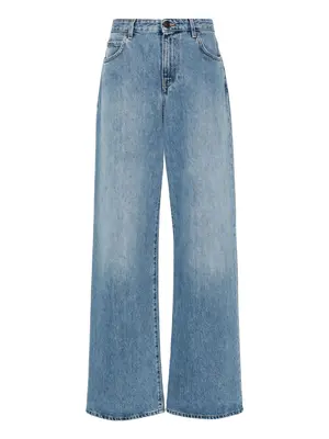 THE ROW Eglitta Wide-leg Jeans - Blue