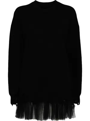 JNBY Long-sleeved Sweater Dress - Black