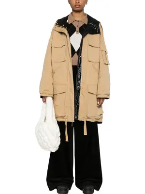 Dorothee Schumacher Reversible Cotton Parka - Brown