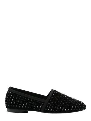 CastaÑer Rhinestone-embellished Ballerinas - Black
