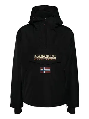 NAPAPIJRI Logo Patch Jacket