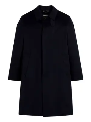Mackintosh Dunkeld Cashmere Coat - Blue