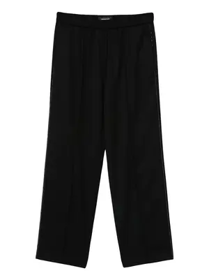 Fabiana Filippi Raised-seam Trousers - Black
