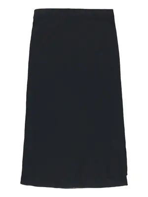 Khaite Leema Midi Skirt - Black