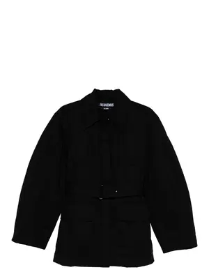 Jacquemus Le Blouson Bari Jacket - Black