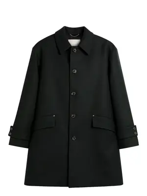 Mackintosh Humbie Wool Coat - Green