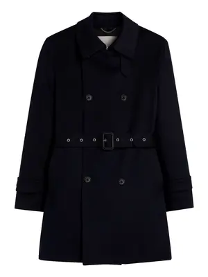 Mackintosh Fetlar Trench Coat - Blue