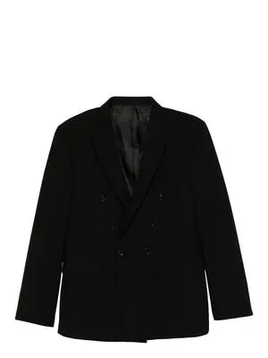 ERALDO Double-breasted Blazer - Black