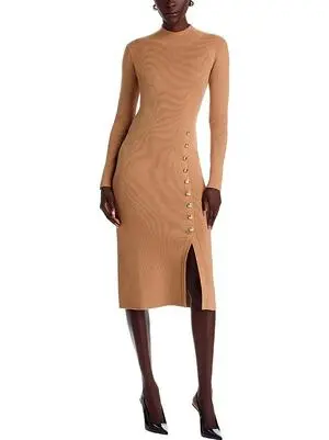 Elie Tahari The Chaya Sweater Dress - French Beige
