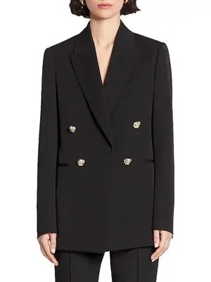 LANVIN Lanvin Double-Breasted Jacket Black
