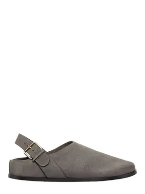 A.emery A. Emery Louis Suede Clogs Graphite