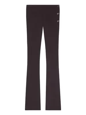 COURREGES Oblique Tailored Trousers - Brown