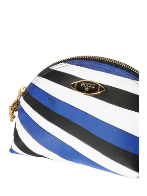 Emilio Pucci Graphic Pouch - Blue