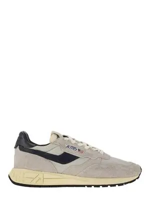 AUTRY Suede And Nylon Reelwind Low Sneakers Gray