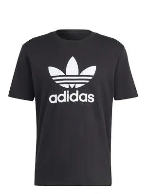 Adidas Adicolor Trefoil Tee Shirt - Black