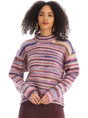 Allison Leah Sweater - Multicolor / Stripe