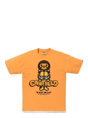 A BATHING APE X Garfield #2 Tee Shirt - Orange