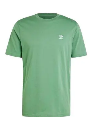 Adidas Trefoil Essentials Tee Shirt - Preloved Green