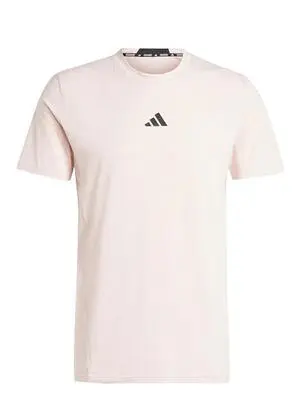 Adidas Designed For Training Workout Tee Shirt - Sandy Pink Mel