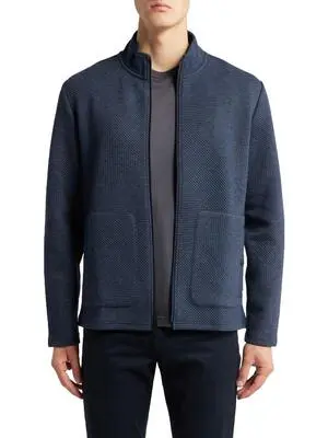 Robert Barakett Steep Rock Double Knit Jacket - Navy