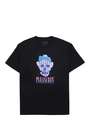 PLEASURES Cowboy T-shirt - Black