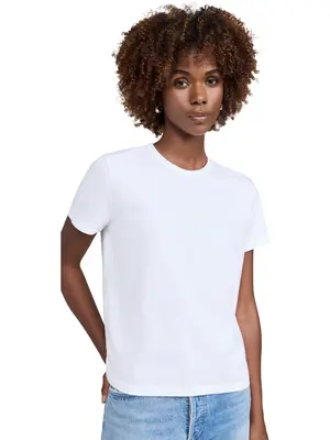 Madewell Crewneck T-shirt - Eyelet White
