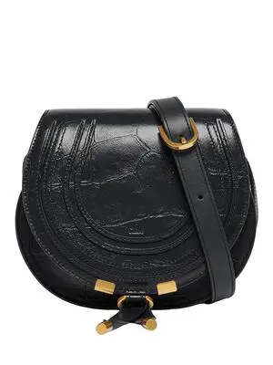 Chloé Marcie Small Crossbody Bag - Black