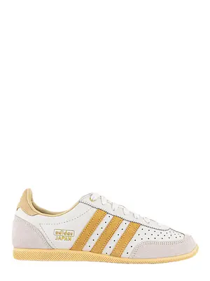 Adidas Japan Perforated Leather Low-top Trainers - Off White Spark Orange T