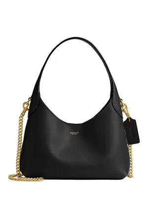 Coach Brooklyn Shoulder Bag 23 - Brass/black