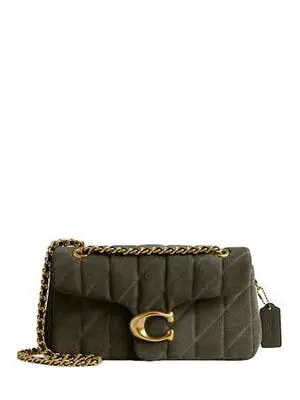 COACH Tabby Shoulder Bag 26 With Quilting Olive