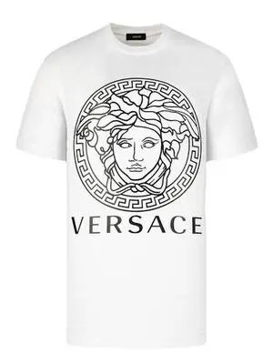 Versace Medusa Logo T-shirt - White