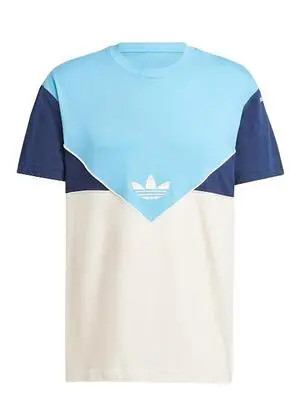 Adidas Adicolor Seasonal Archive Tee Shirt - Semi Blue Burst/wonder White/night Indigo