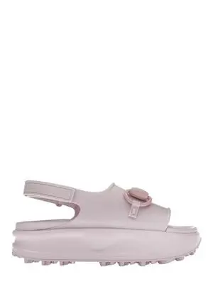 Gucci Interlocking G Platform Sandal - Light Pink