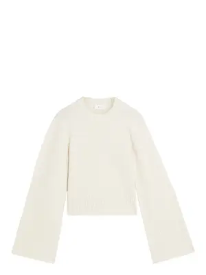 A.L.C. Clover Merino Woolblend Sweater - Ivory