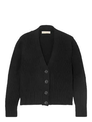 &daughter Brigid Cropped Cardigan - Black