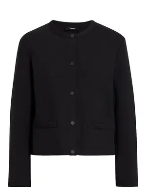 Theory Ponte Jacket - Black
