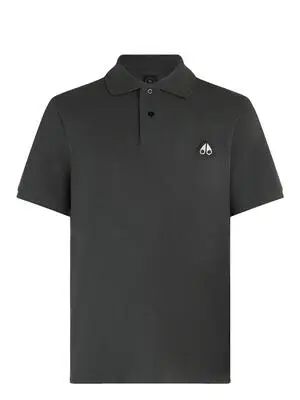 MOOSE KNUCKLES Everett Logo Polo Shirt