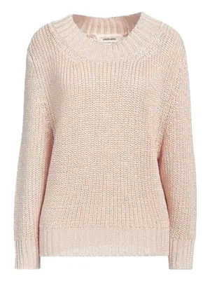 CIRCUS HOTEL Crewneck Sweater - Beige