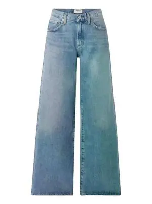 AGOLDE Clara Baggy Wide-leg Jeans - Blue