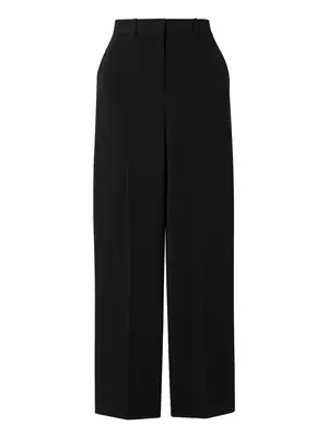 THEORY Crepe Wide-Leg Trousers