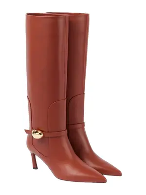 Zimmermann Harlow 65 Leather Knee-high Boots - Brown