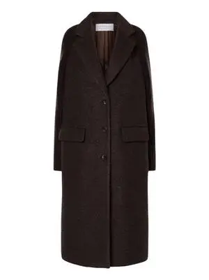 Gabriela Hearst Charles Cashmere, Wool, And Silk Coat - Brown