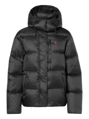 Ralph Lauren Logo Down Jacket - Black