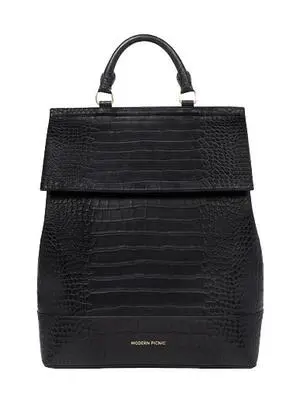 MODERN PICNIC Backpack - Black Croc