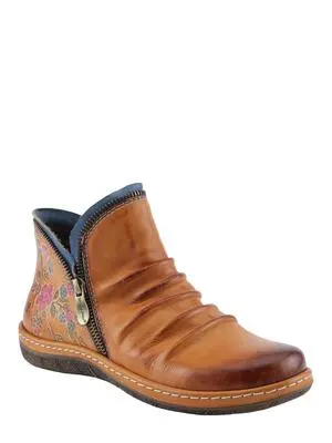 SPRING STEP SHOES Chesapeake Bootie - Camel