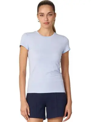 REBODY Rebody Active Fitted Short Sleeve Top Baby Blue